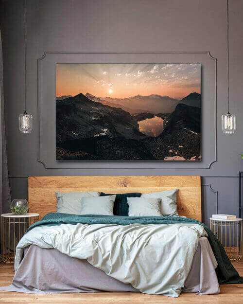 Sunset Landscape Art | BIG Wall Décor
