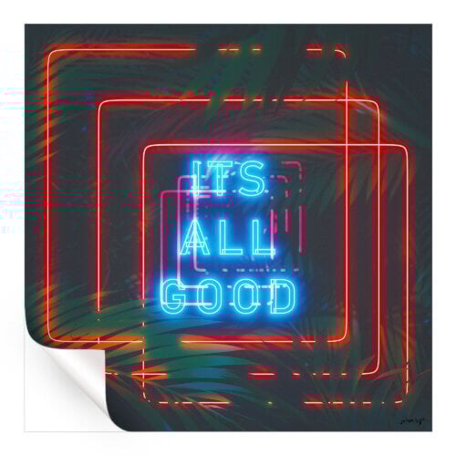 It's All Good Neon Quote Art | BIG Wall Décor