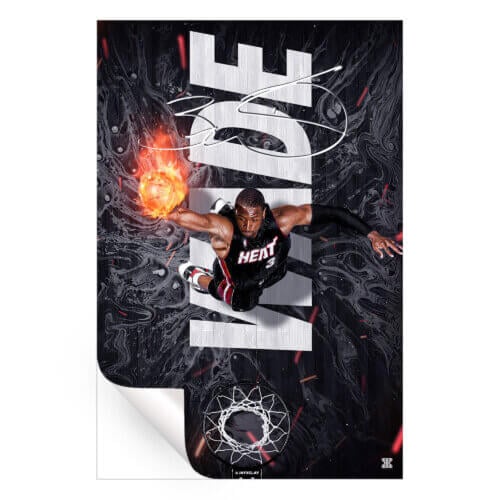 Dwayne Wade Wall Art | BIG Wall Décor