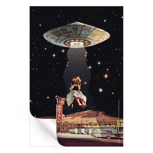 Alien Abduction Wall Art | BIG Wall Décor