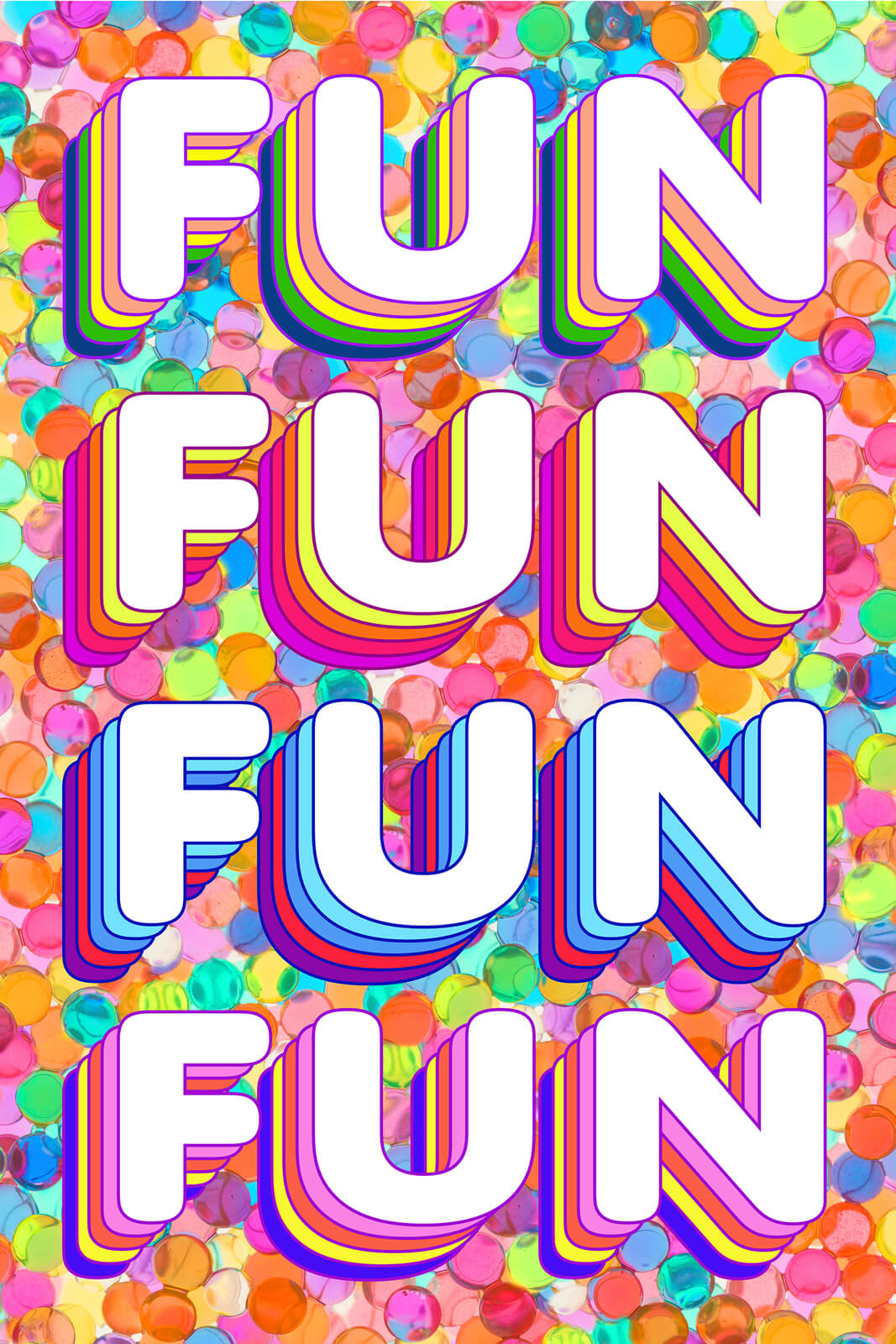 Pink Girly Wall Art - BIG Wall Décor