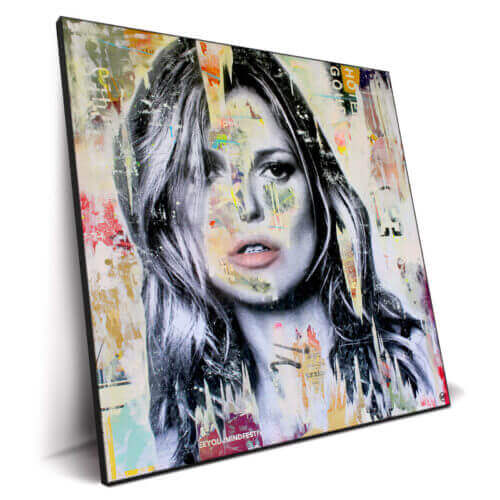 Kate Moss Large Wall Art - BIG Wall Décor