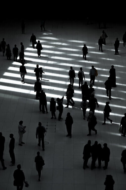 Oculus Shadows - City Wall Art Print - BIG Wall Décor