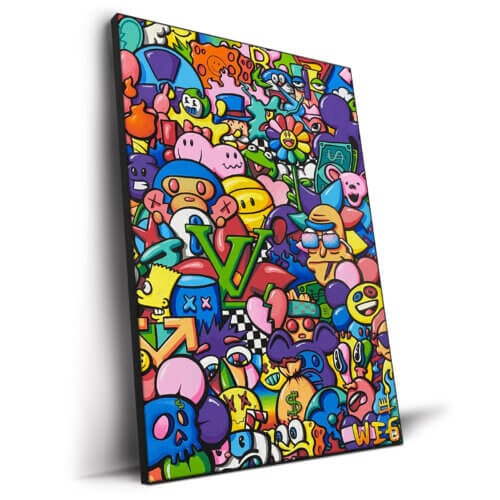 Toon Collage Wall Art | BIG Wall Décor