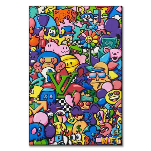 Toon Collage Wall Art | BIG Wall Décor