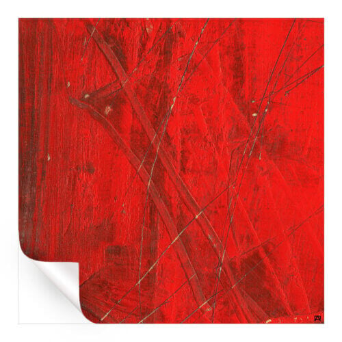 Red Abstract Art | BIG Wall Décor