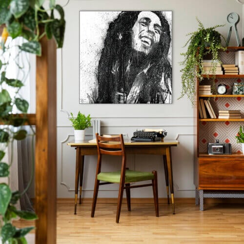 Bobby - Bob Marley Wall Art Print | BIG Wall Décor