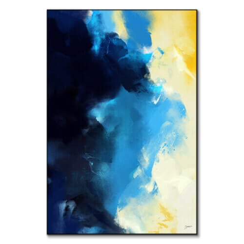 Reach the Pinnacle - Abstract Soft Pink Wall Art by Frank Moth - BIG ...