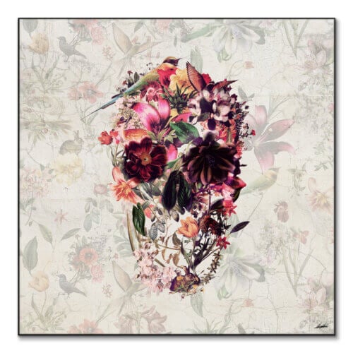 Spring Skull Wall Art | BIG Wall Décor