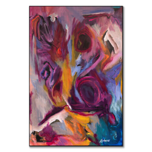 Abstract Magenta Wall Art | BIG Wall Décor
