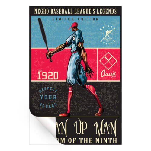 Cleanup Hitter Wall Art - BIG Wall Décor