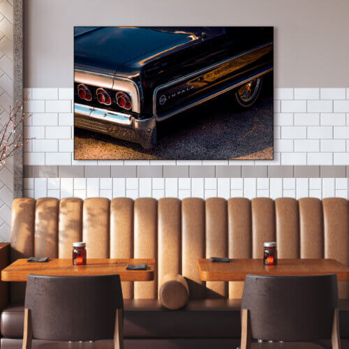 Vintage Chevy Impala Wall Art | BIG Wall Décor
