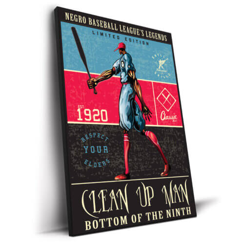 Cleanup Hitter Wall Art - BIG Wall Décor