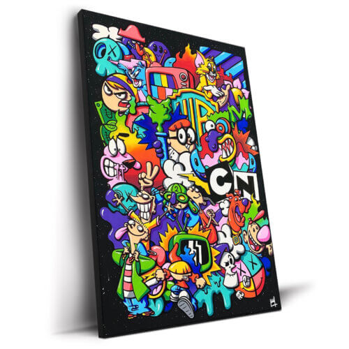 Cartoon Network Doodle Collage | BIG Wall Décor