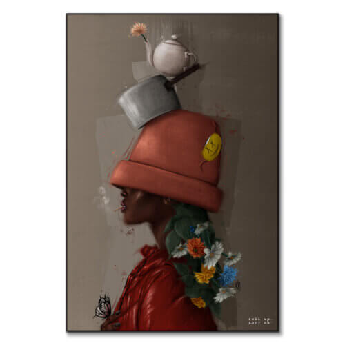 Pot Head Cannabis Wall Art - BIG Wall Décor