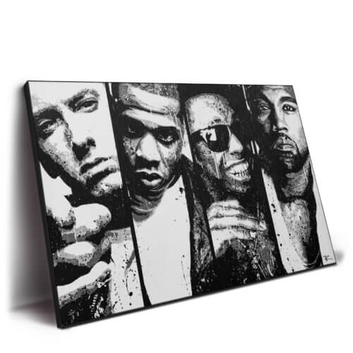 Hip Hop Wall Art — Street-Inspired Prints at BIG Wall Décor