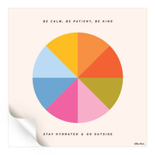 Be Calm Inspirational Wall Art | BIG Wall Décor