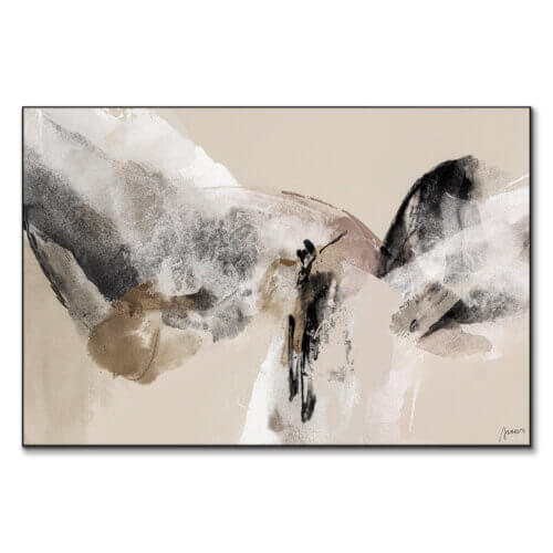 Calming Neutral Tan Wall Art | BIG Wall Décor