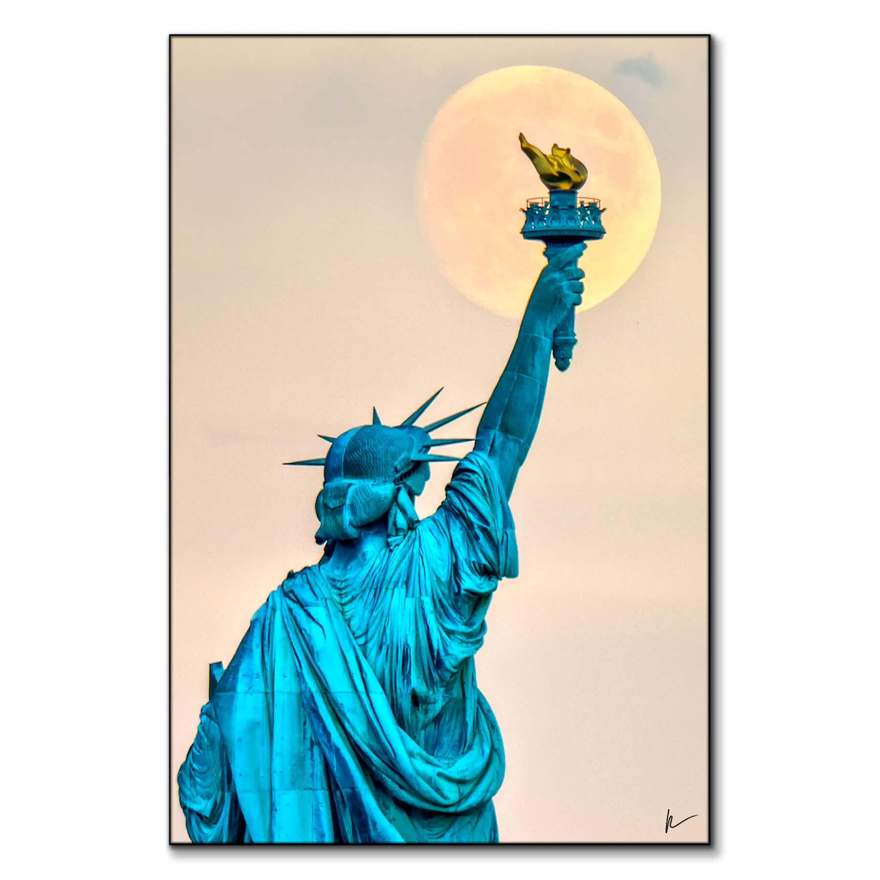 Statue Of Liberty Painting