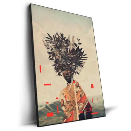 Surreal Neutral Portrait Landscape | BIG Wall Décor