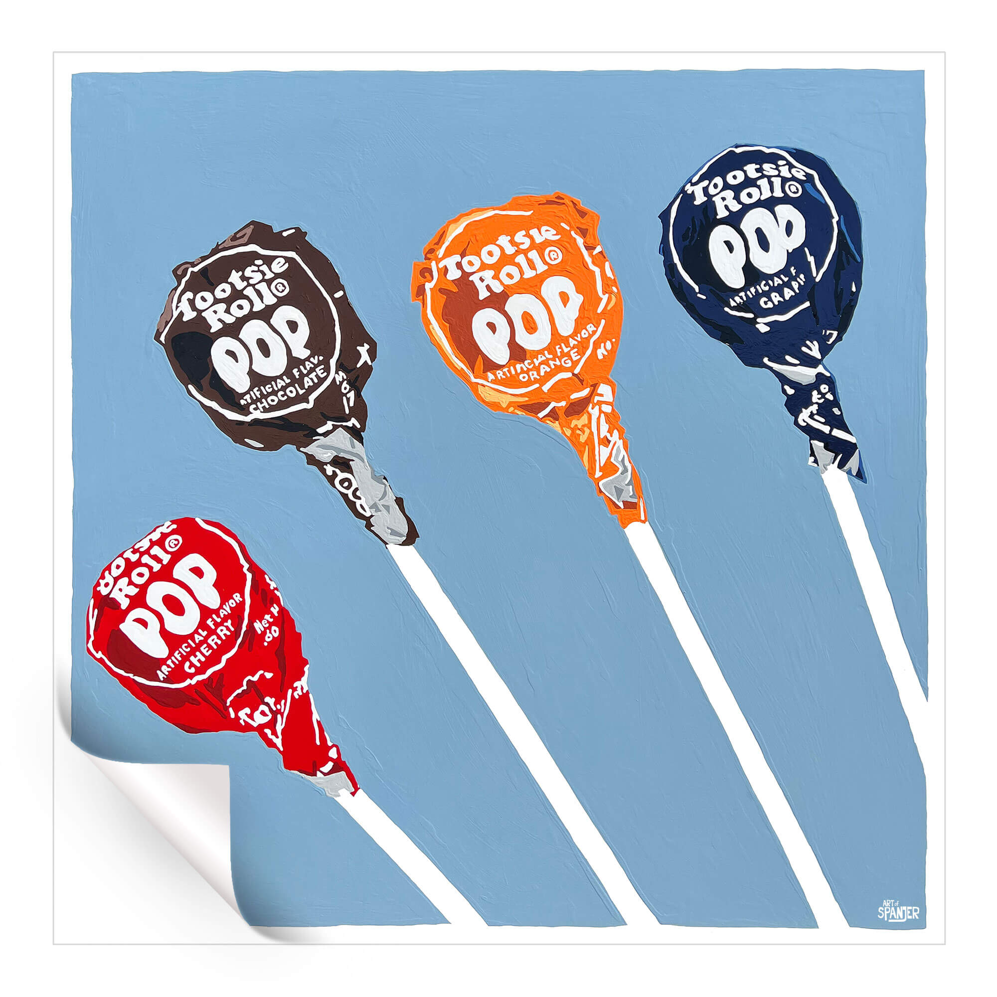 Tootsie Roll Pop Colors Tootsie Roll Pop Bedding | Halloween Tootsie