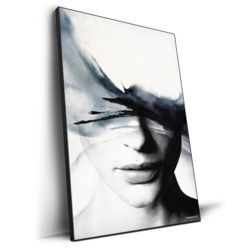 Blue Wave Head Collage | BIG Wall Décor