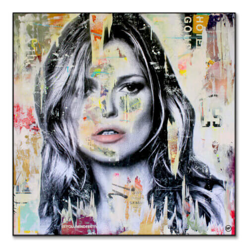 Kate Moss Large Wall Art - BIG Wall Décor