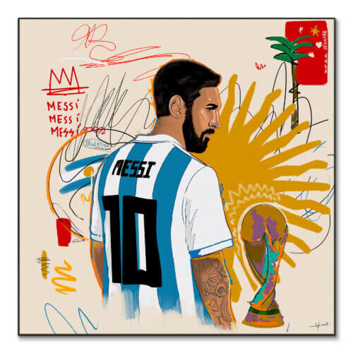Lionel Messi Illustration | BIG Wall Décor