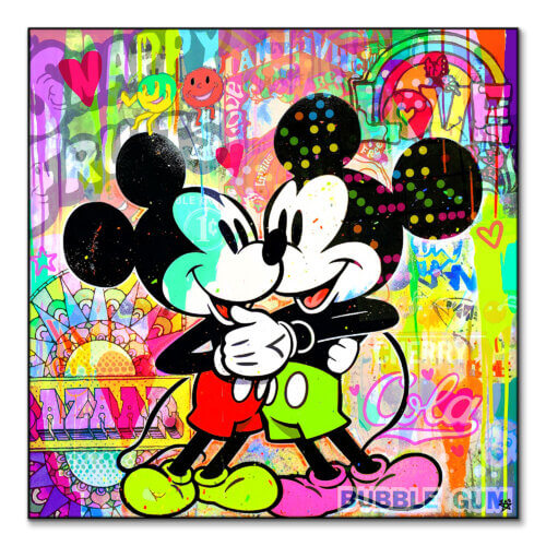 Minnie Mouse Pop Art Collage | BIG Wall Décor