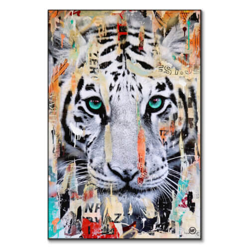 Tiger Wall Art Collage | BIG Wall Décor