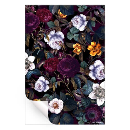 Magenta Floral Wall Art | Viva Magenta Print