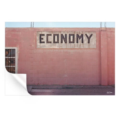 Economy Building Sign Wall Art | BIG Wall Décor