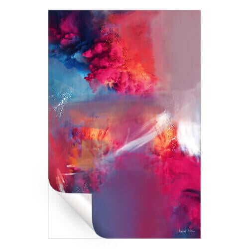 Vibrant Color Explosion Wall Art | BIG Wall Décor