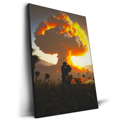 Last Kiss Explosion Wall Art | BIG Wall Décor