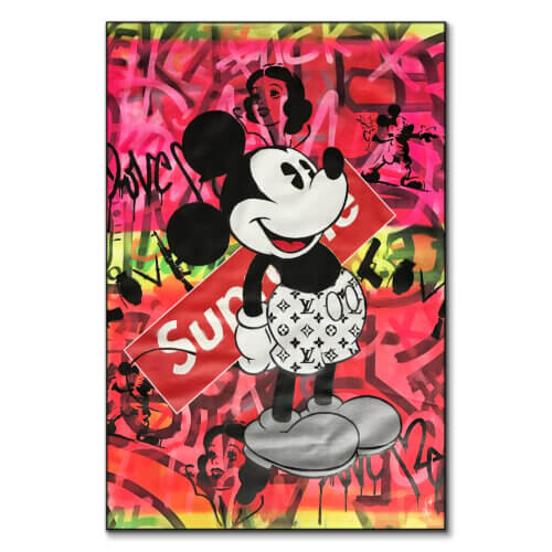 Mickey Mouse Supreme Wall Art - BIG Wall Décor