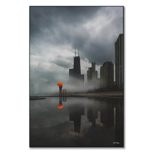 Chicago Rain Wall Art | BIG Wall Décor