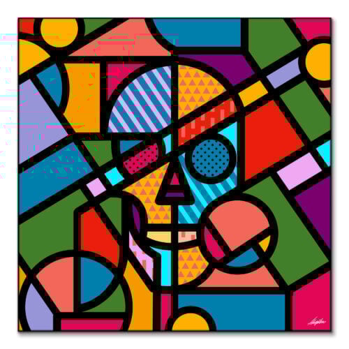 Geometric Skull Wall Art | BIG Wall Décor