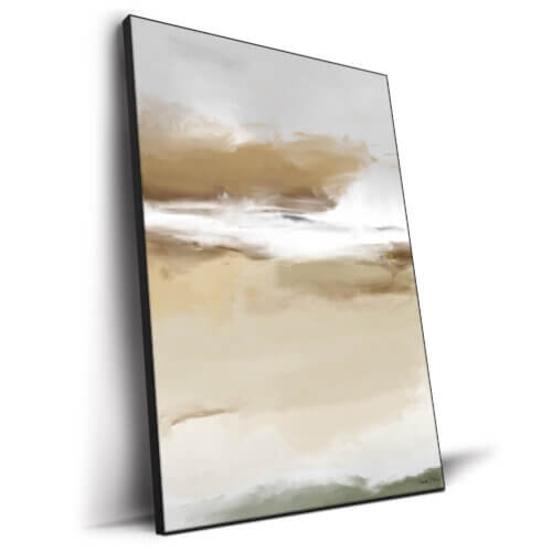 Neutral Tan Abstract Painted Wall Art | BIG Wall Décor