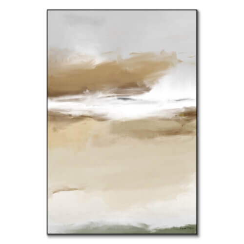 Neutral Tan Abstract Art | BIG Wall Décor