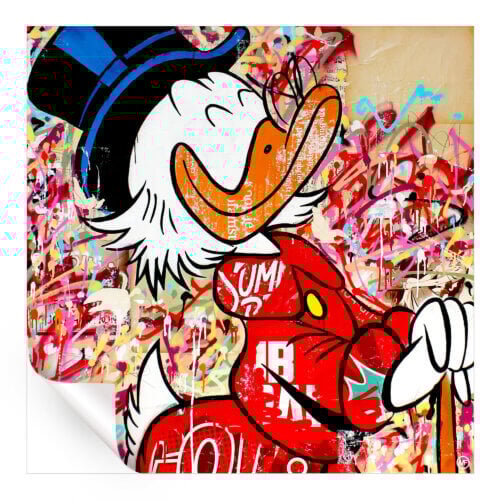 Dagobert Scrooge McDuck Wall Art | BIG Wall Décor