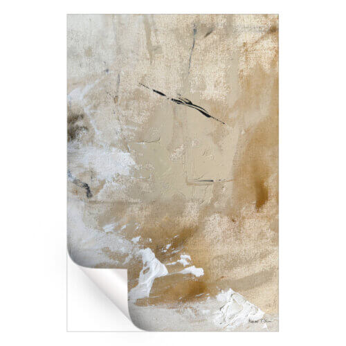 Abstract Textured Tan Wall Art | BIG Wall Décor