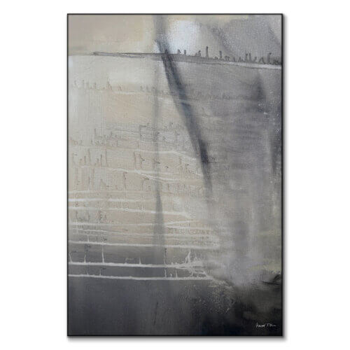 Grey Drip Abstract Wall Art | BIG Wall Décor