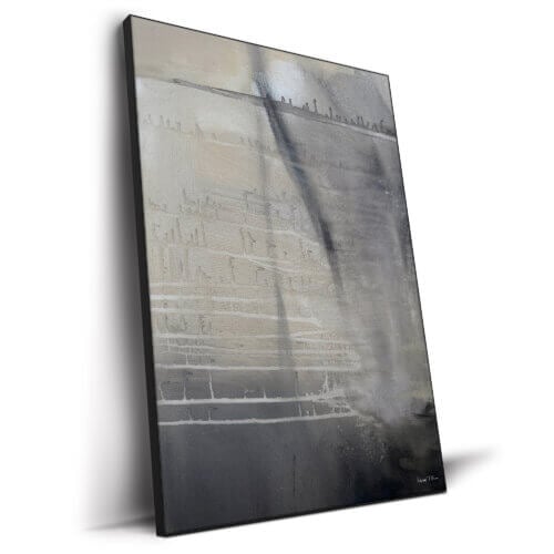 Grey Drip Abstract Wall Art | BIG Wall Décor