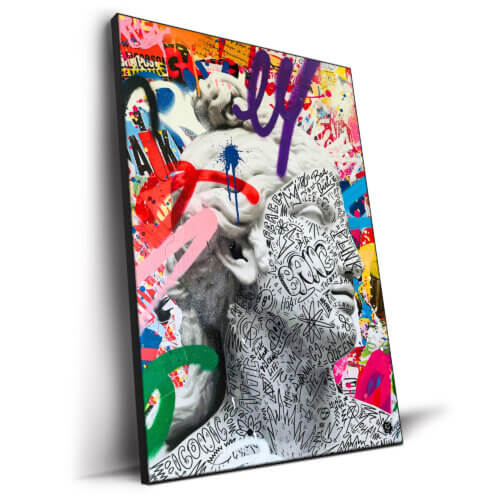 Classical Statue Graffiti Wall Art | BIG Wall Décor
