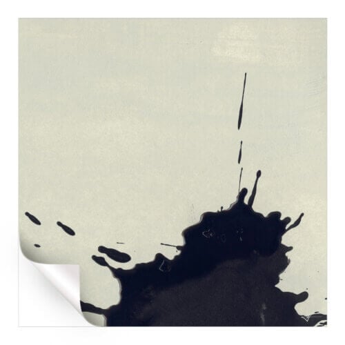 Liquid Black Ink on Paper | BIG Wall Décor