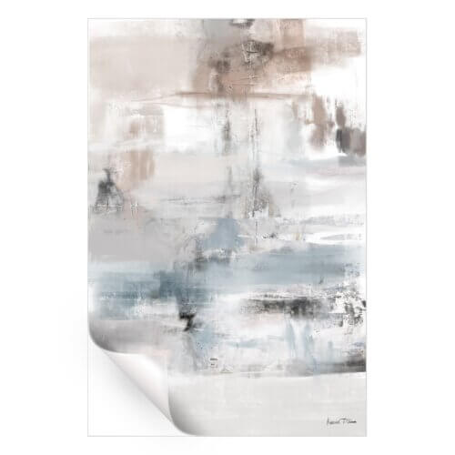 Contemporary Gray Abstract Art| BIG Wall Décor