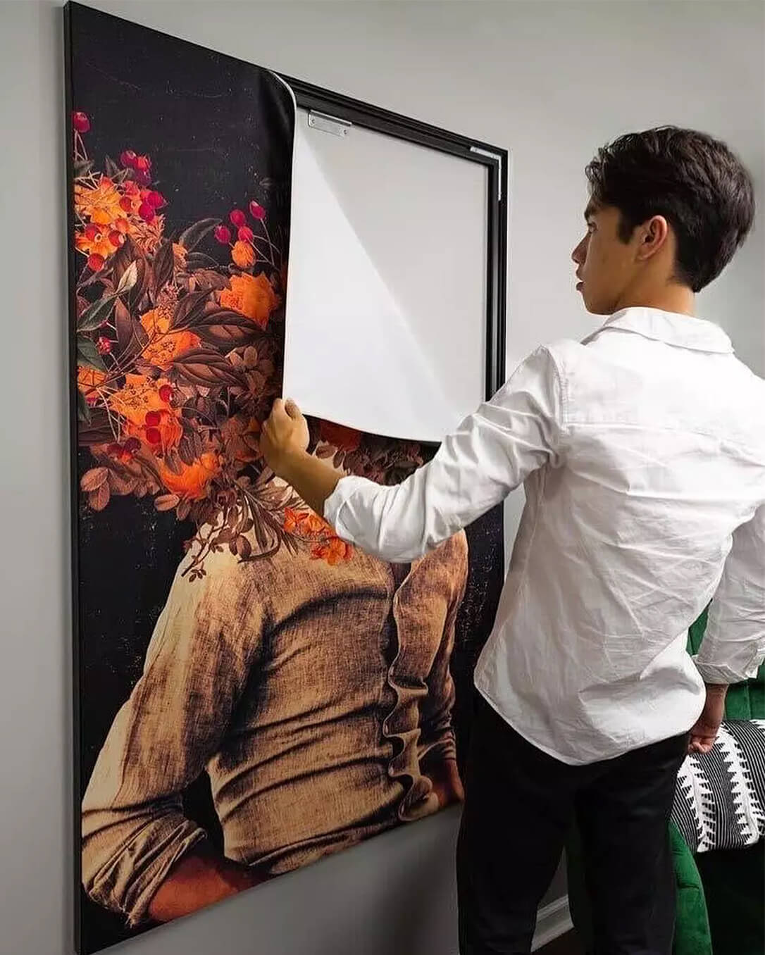 Two Prints, One Frame – Endless Possibilities!