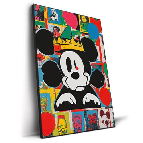 Trippy Mickey Mouse Collage | BIG Wall Décor