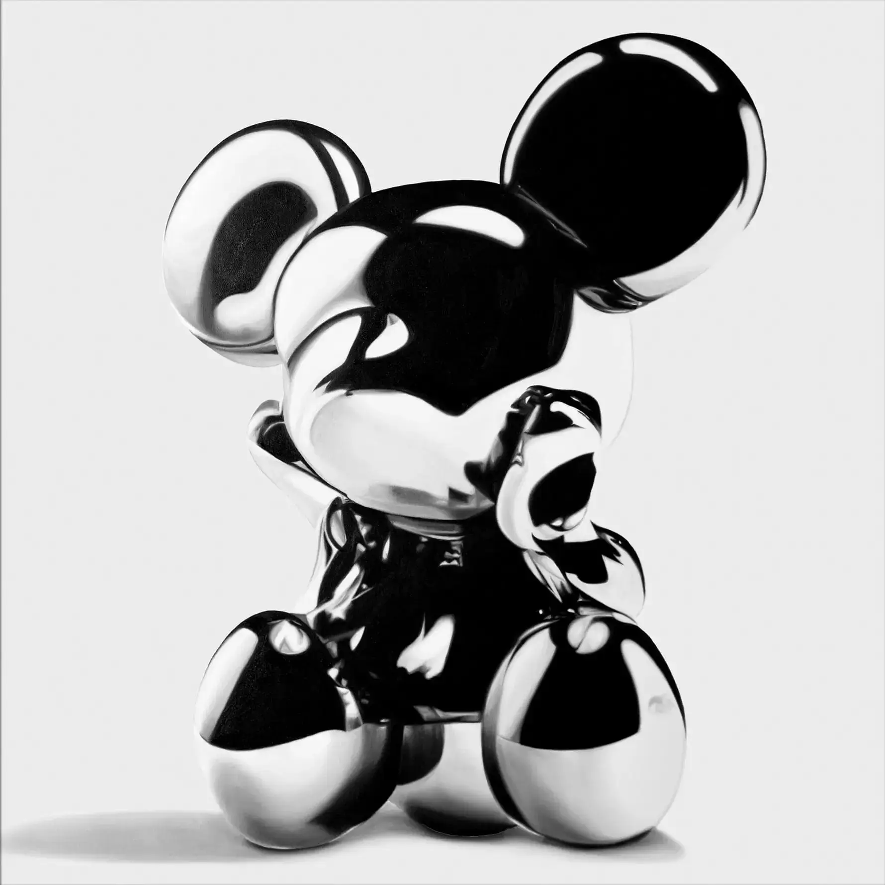 Metallic Mouse Wall Art | BIG Wall Décor