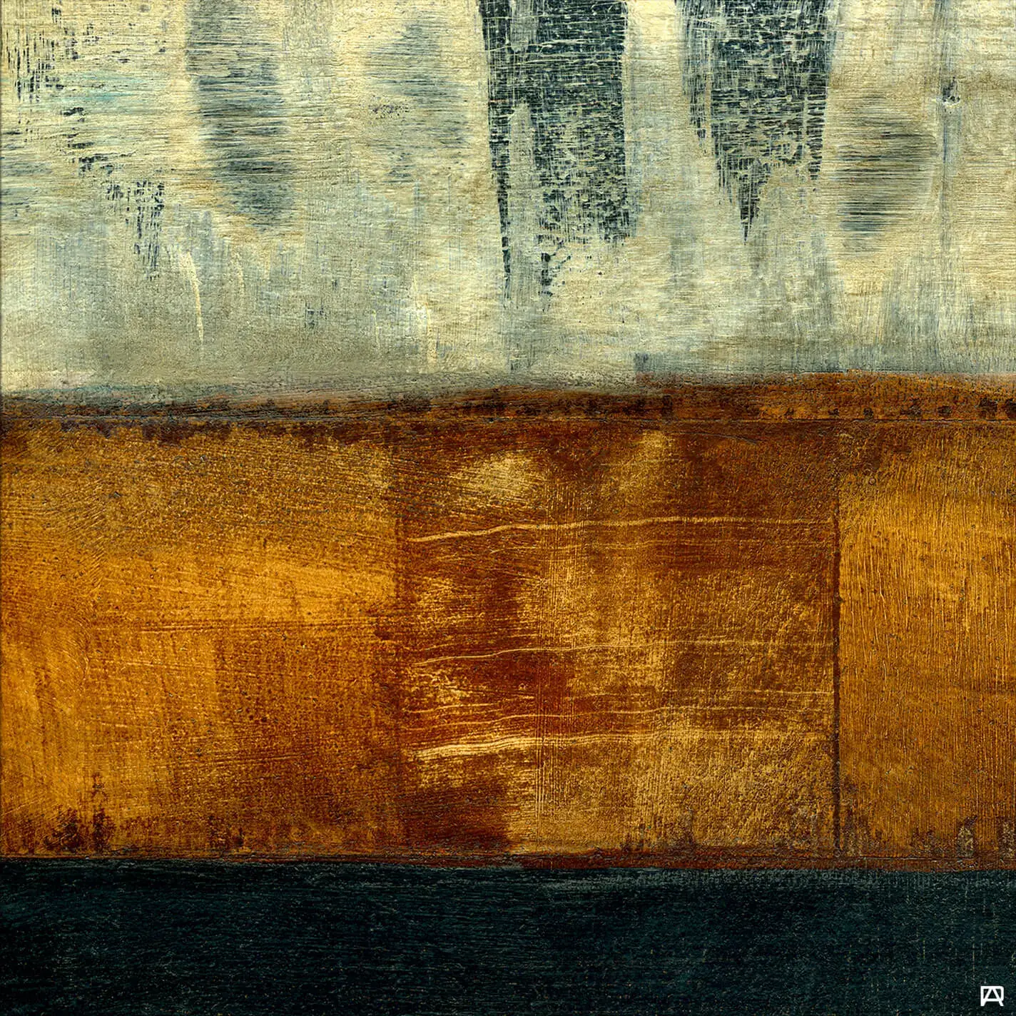 Abstract Brown Painting | BIG Wall Décor